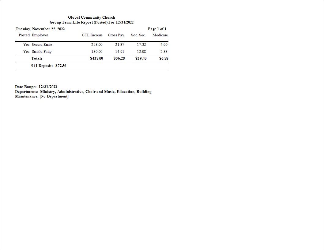 Pay Reports